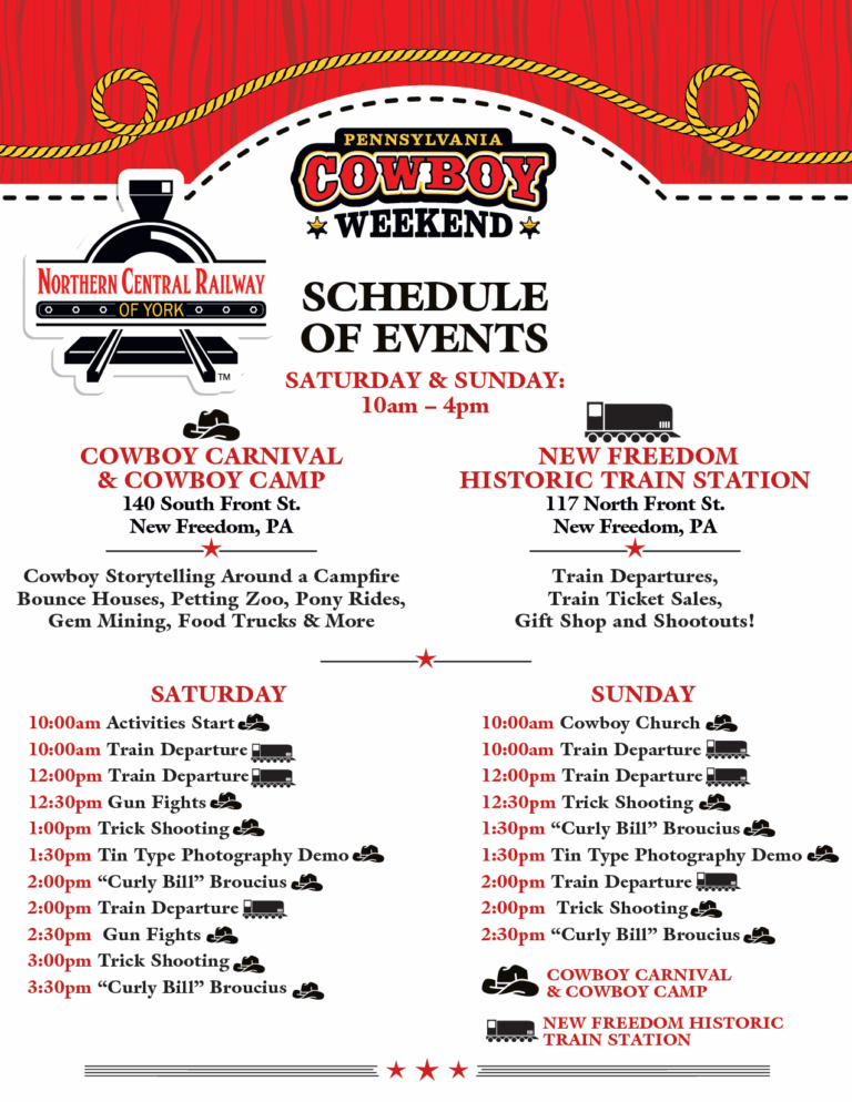 PA Cowboy Weekend - Northern Central Railway